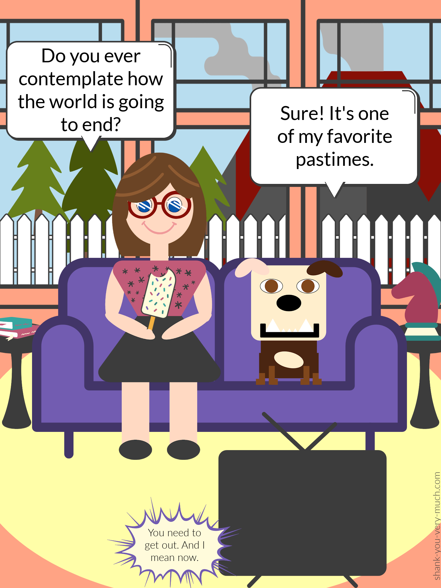 The unforeseen ending… – Shank You Very Much